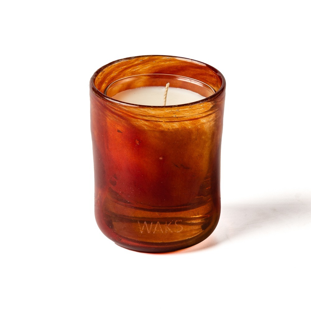WAKS Blown Glass – Artisanal Glass Candle Collection